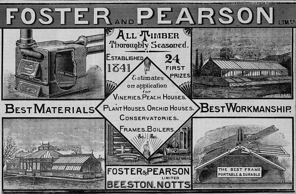 Our Heritage - Foster & Pearson Glasshouses